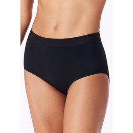 Schiesser Damen Slip "Classic Seamless", Gr. XXL, schwarz, Single Jersey, Obermaterial: 93% Polyamid, 7% Elasthan, unifarben, Unterhosen, ohne