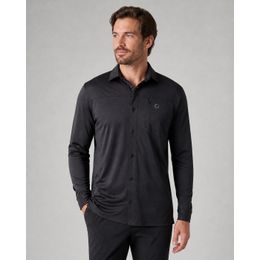 LPO Herren Outdoorhemd "MAVERICK MN", schwarz, Gr. 52, Web, 100% Polyester, Hemden