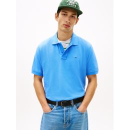 Tommy Jeans Herren Poloshirt "TJM REGULAR FIT", blau, Gr. S, Jersey, Obermaterial: 100% Baumwolle, Shirts