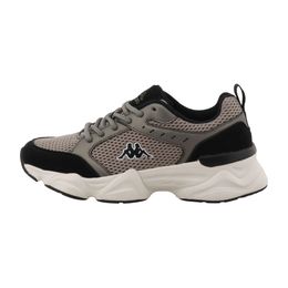 Kappa Damen Sneaker "MADLENE", Gr. 37, grau, Synthetik, Schuhe