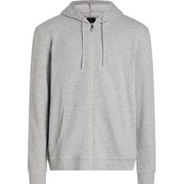 Energetics Herren Trainingsjacke "He.-Kapuzenjacke Elmo FL FZ HD M", grau, Gr. L, Interlock, Obermaterial: 50% Baumwolle, 50% Polyester, Jacken, mit