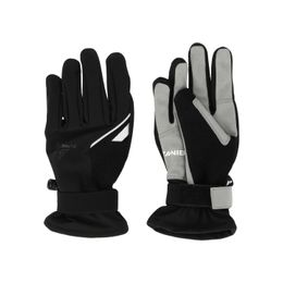 Zanier Herren Skihandschuhe "Loipe", schwarz-wei&szlig;, Gr. 6,5, 100% Polyester, Handschuhe, mit PRIMALOFT-Isolierung