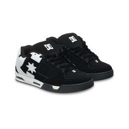 DC Shoes Herren Sneaker "DC COMMAND", Gr. 47, schwarz-wei&szlig;, Leder, Synthetik, Schuhe