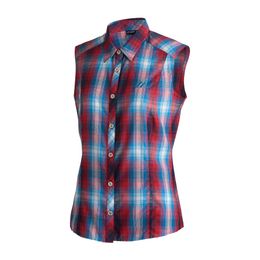 Maier Sports Damen Funktionsbluse "Paloma", bunt, Gr. 36, 85% Polyester, 15% Viskose, Blusen, &auml;rmellose Damen Bluse, sommerliches Blusen-Shirt,