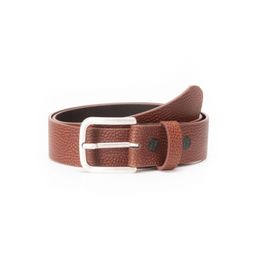BA98-Cologne Herren Lederg&uuml;rtel "BA98-Cologne G&uuml;rtel", braun, Gr. 125, uni, Obermaterial: 100% Lammleder LEL., G&uuml;rtel, handgefertigt