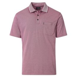 Casamoda Herren Poloshirt "Casamoda Polo-Shirt uni", rot, Gr. XXL, 55% Baumwolle, 45% Polyester, Shirts