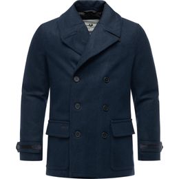 Ragwear Herren Kurzmantel "Parr YOUMODO", blau, Gr. M, Obermaterial: 100% Polyester. Innenfutter: 100% Polyester. Wattierung: 100% Polyester, M&auml;ntel,