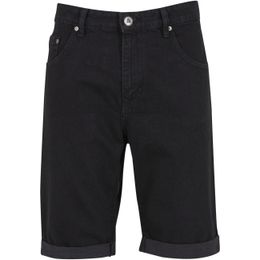 Just Rhyse Herren Shorts "Just Rhyse Shorts Sydney", schwarz, Gr. 30, 100% Baumwolle, Hosen