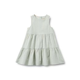 Wheat M&auml;dchen Shirtkleid "Wheat Kleid Luise", gr&uuml;n, Gr. 128, 100% Baumwolle, Kleider