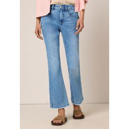 Damen Comfort-fit-Jeanslight blau washed, Gr. 30, STREET ONE STUDIO, unifarben, Jeans, 63% Baumwolle, 25% Polyester, 10% Viskose, 2% Elasthan, Jeans,