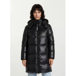 Trueprodigy Damen Winterjacke "Zarif F Kapuze mit diversen Rei&szlig;verschl&uuml;ssen", schwarz, Gr. XL, Obermaterial: 100% Polyester PES., Jacken