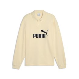 Puma Herren Poloshirt "Essentials Elevated No. 1 Relaxed Polo Herren", beige, Gr. XS, Obermaterial: 100% Baumwolle. &Auml;rmelbund: 96% Baumwolle, 4%
