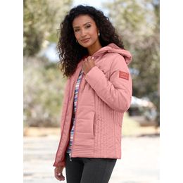 Heine Damen Steppjacke, rosa, Gr. 46, unifarben, 100% Polyester, Wattierung:100% Polyester, Jacken