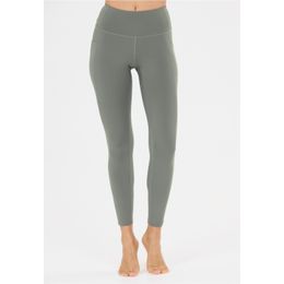 ENDURANCE ATHLECIA ATHLECIA Damen Trainingstights "Elli V2", grau, Gr. 46, unifarben, 80% Polyester, 20% Elasthan, Hosen, mit QUICK DRY-Technologie