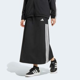 Damen Sweatrock "W TIRO SKIRT", schwarz-wei&szlig;, Gr. M, adidas Sportswear, Obermaterial: 53% Baumwolle, 47% Polyester, R&ouml;cke, sportlicher Stil, f&uuml;r