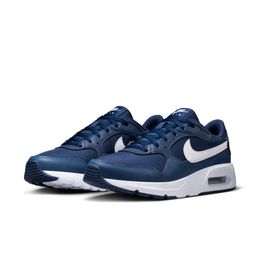 Nike Sportswear Herren Sneaker "AIR MAX SC", Gr. 41, blau, Leder, Textil, Schuhe