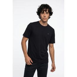 Ellesse Herren Funktionsshirt "TELLER TEE"schwarz, Gr. M, Obermaterial: 82% Polyamid, 18% Elasthan, Shirts, mit Rundhalsausschnitt, aus Polyamid und