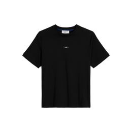 Marc O'Polo Herren T-Shirt "T-Shirt T-Shirt, SSL, Logo Print, Relax 1er Pack", schwarz, Gr. S, MARC O'POLO DENIM, Obermaterial: 100% Baumwolle CO., Shirts