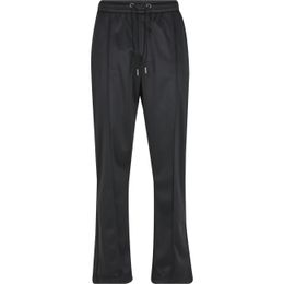 Urban Classics Herren Jogginghose "Urban Classics Pintuck Tricot Track Pants", schwarz, Gr. L, unifarben, 100% Polyester, Hosen