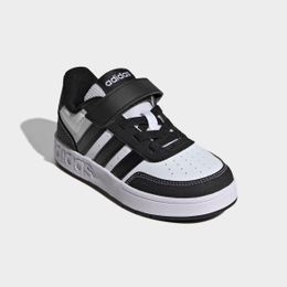 M&auml;dchen Sneaker "BREAKBASE KIDS", adidas Sportswear, Gr. 32, schwarz-wei&szlig;, Synthetik, Schuhe, f&uuml;r Kinder & Jugendliche