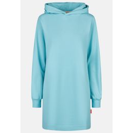 SALZHAUT Damen Midikleid "Knielanges Kleid (Midi) AFFLUERN", blau, Gr. S, Obermaterial: 95% Baumwolle CO (CMIA). 5% Elasthan EL., Kleider