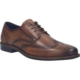 Josef Seibel Herren Schn&uuml;rschuh "Desmond 02, cognac", Gr. 44, braun, Obermaterial: 100% Rindsleder Leather cow., Schuhe