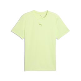 Puma Herren Trainingsshirt "CLOUDSPUN T-Shirt Herren", gelb, Gr. XL, Obermaterial: 94% Polyester, 6% Elasthan, Shirts