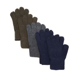 CeLaVi M&auml;dchen Strickhandschuhe "Strickhandschuhe CEMagic", schwarz, Gr. 1, Obermaterial: 70% Wolle WO. 20% Nylon NY. 10% Elasthan EL., Handschuhe