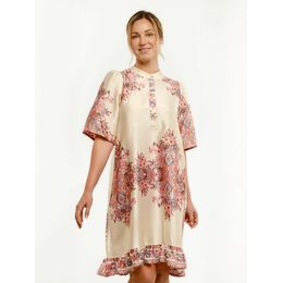 Damen Jerseykleid "Libert&eacute; Essentiel Dress WENNISE", beige, Gr. XS, LIBERT&Eacute; ESSENTIEL, Obermaterial: 100% Polyester, Kleider