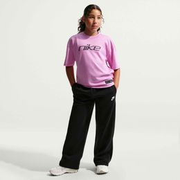 Nike Sportswear Kinder Sporthose "K NSW LOOSE OH PANT LBR", schwarz, Gr. L, unifarben, Sweatware, Obermaterial: 80% Baumwolle, 20% Polyester, Hosen,