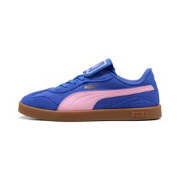Puma Damen Sneaker "CLUB AZURA SD", Gr. 39royal sapphire, pink shimmer, Leder, unifarben, Schuhe, f&uuml;r sportlichen Look im Alltag, mit