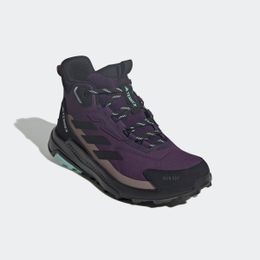 adidas terrex Damen Wanderschuh "ANYLANDER MID RAIN.RDY", Gr. 37, schwarz, Textil, Schuhe, wasserdicht