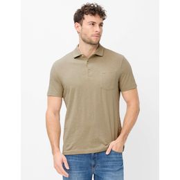 Brax Herren Poloshirt "Style PAVO", braun, Gr. XXL, 100% Baumwolle, Shirts