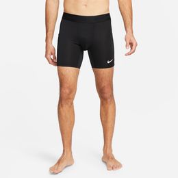 Nike Herren Trainingstights "PRO DRI-FIT MEN'S " SHORTS", schwarz-wei&szlig;, Gr. S, Obermaterial: 90% Polyester, 10% Elasthan, Hosen, mit elastischem