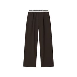 Herren Outdoorhose "Another Cotton Lab Wide Fit Pants", braun, Gr. S, ANOTHER COTTON LAB, 65% Viskose, 35% Baumwolle, Hosen