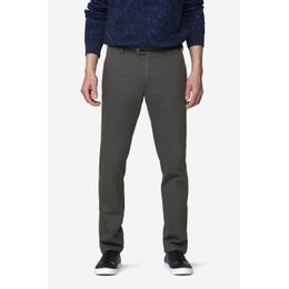 MEYER Herren Chinos "Oslo 2-3616", grau, Gr. 26, unifarben, 98% Baumwolle, 2% Elasthan, Hosen, mit Dehnbund