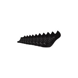 Camano Damen F&uuml;&szlig;linge "10er Pack", Gr. 35, schwarz, 76% Baumwolle, 22% Polyamid, 2% Elasthan, uni, Socken
