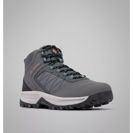 Columbia Herren Wanderschuh "TRANSVERSE HIKE WATERPROOF", Gr. 41,5, grau, Leder, Schuhe, wasserdicht