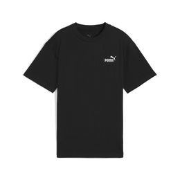 Puma Kinder T-Shirt "ESS Small No. 1 Logo Relaxed T-Shirt Jungen", schwarz, Gr. 164, clean, Obermaterial: 100% Baumwolle. Rippe: 80% Baumwolle, 20%