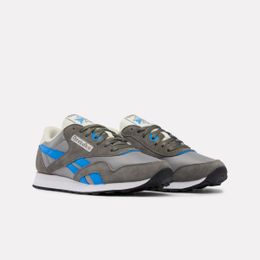 Reebok CLASSIC Herren Sneaker "CLASSIC NYLON", Gr. 41, grau, Leder, Synthetik, Textil, Schuhe