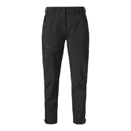 Sch&ouml;ffel SCH&Ouml;FFEL Damen Trekkinghose "Pants Style Cascata WMS", schwarz, Gr. 38, Obermaterial: 92% Polyester, 8% Elasthan, Hosen, wasserabweisendes Material,