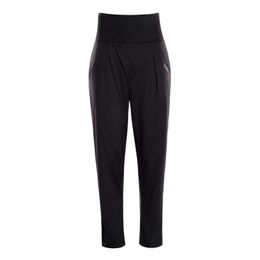 WINSHAPE Damen 7/8-Hose "Functional Light HP303", schwarz, Gr. L, 80% Polyester, 20% Elasthan, Hosen, High Waist Baggy Pants mit Core-Bund