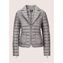 Madeleine Mode MADELEINE Damen Steppjacke "Steppjacke Wattierte Damenjacke mit sportivem Touch", grau, Modern, Gr. 40, Obermaterial: 100% Polyamid PA., Jacken,