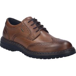 Josef Seibel Herren Schn&uuml;rschuh "Erroll 59, cognac", Gr. 45, braun, Obermaterial: 100% Rindsleder Leather cow., Schuhe