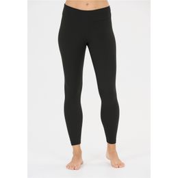 Endurance Damen Lauftights "Raleigh V2", schwarz, Gr. 46, unifarben, 75% Polyamid, 25% Elasthan, Hosen, mit 4-Wege-Stretch f&uuml;r viel Bewegungsfreiheit
