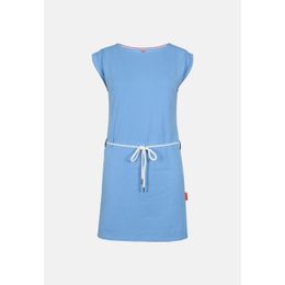 SALZHAUT Damen Minikleid "Kurzes Kleid (Mini) USSELIG - UNI", blau, Gr. XS, Obermaterial: 92% Elasthan EL. 8% Elasthan EL., Kleider