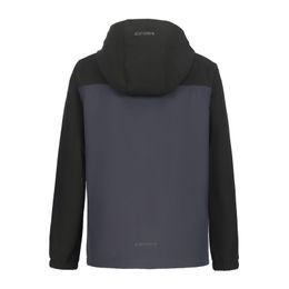 Icepeak Jungen Softshelljacke "Icepeak KONAN JR", grau, Gr. 140, unifarben, Softshell, Obermaterial: 95% Polyester, 5% Elasthan, Jacken,
