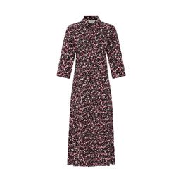 oxmo Damen Midikleid "Midikleid OXNIlla", pink, Gr. 36, Obermaterial: 100% Viskose LENZING ECOVERO CV LenzEcov., Kleider