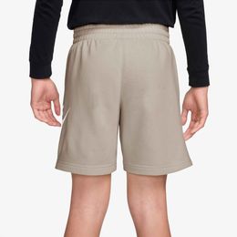Nike Sportswear M&auml;dchen Sporthose "K NSW CLUB FT SHORT HBR"cream ii, wei&szlig;, Gr. XL, Obermaterial: 80% Baumwolle, 20% Polyester, Hosen, F&uuml;r Kinder und