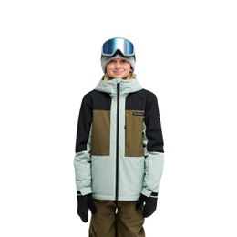 Quiksilver Kinder Snowboardjacke "Forever 20K", gr&uuml;n, Gr. 10, Obermaterial: 100% Polyester., Jacken